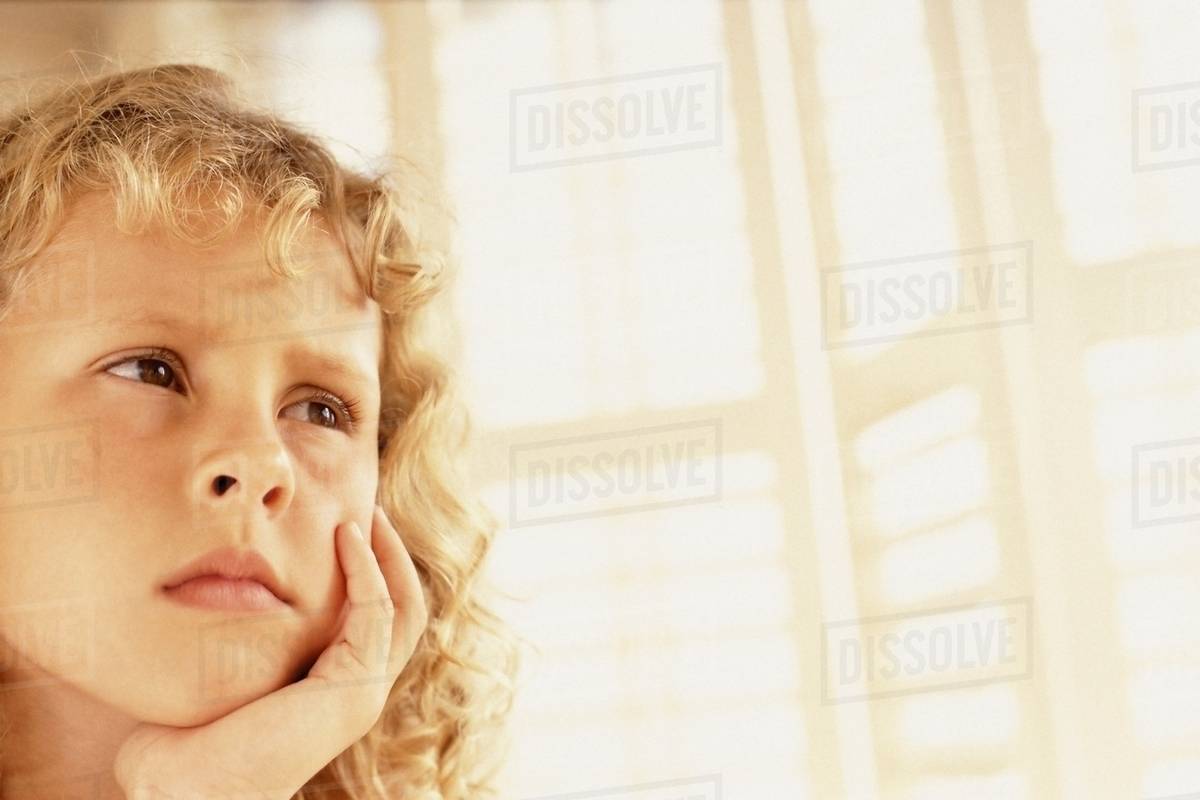 Girl sulking - Royalty-free Stock Photo | Dissolve