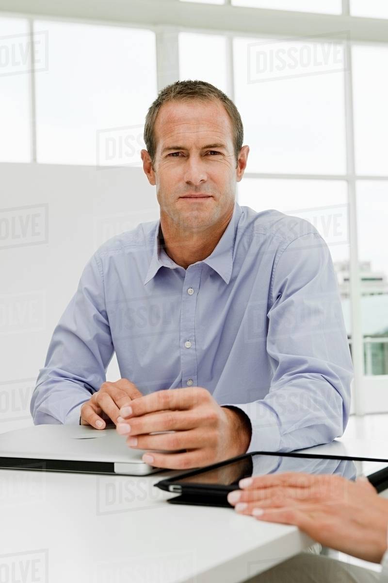 Businessman in office - Royalty-free Stock Photo | Dissolve