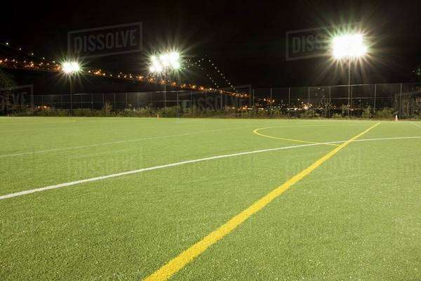 Football pitch - Royalty-free Stock Photo | Dissolve