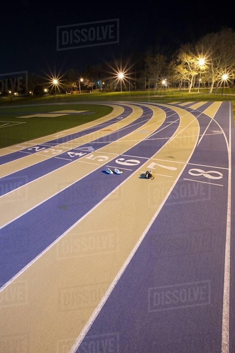 Running track - Stock Photo - Dissolve