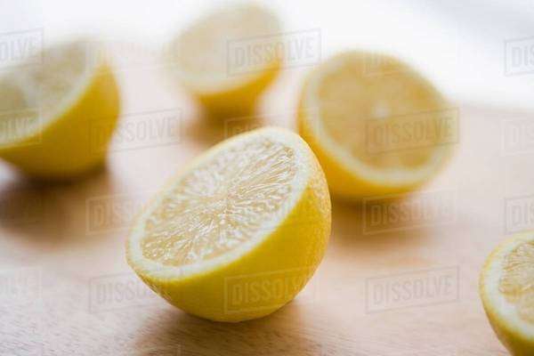 Lemon halves - Stock Photo - Dissolve