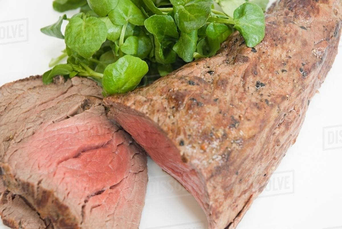Rare roast beef - Royalty-free Stock Photo | Dissolve