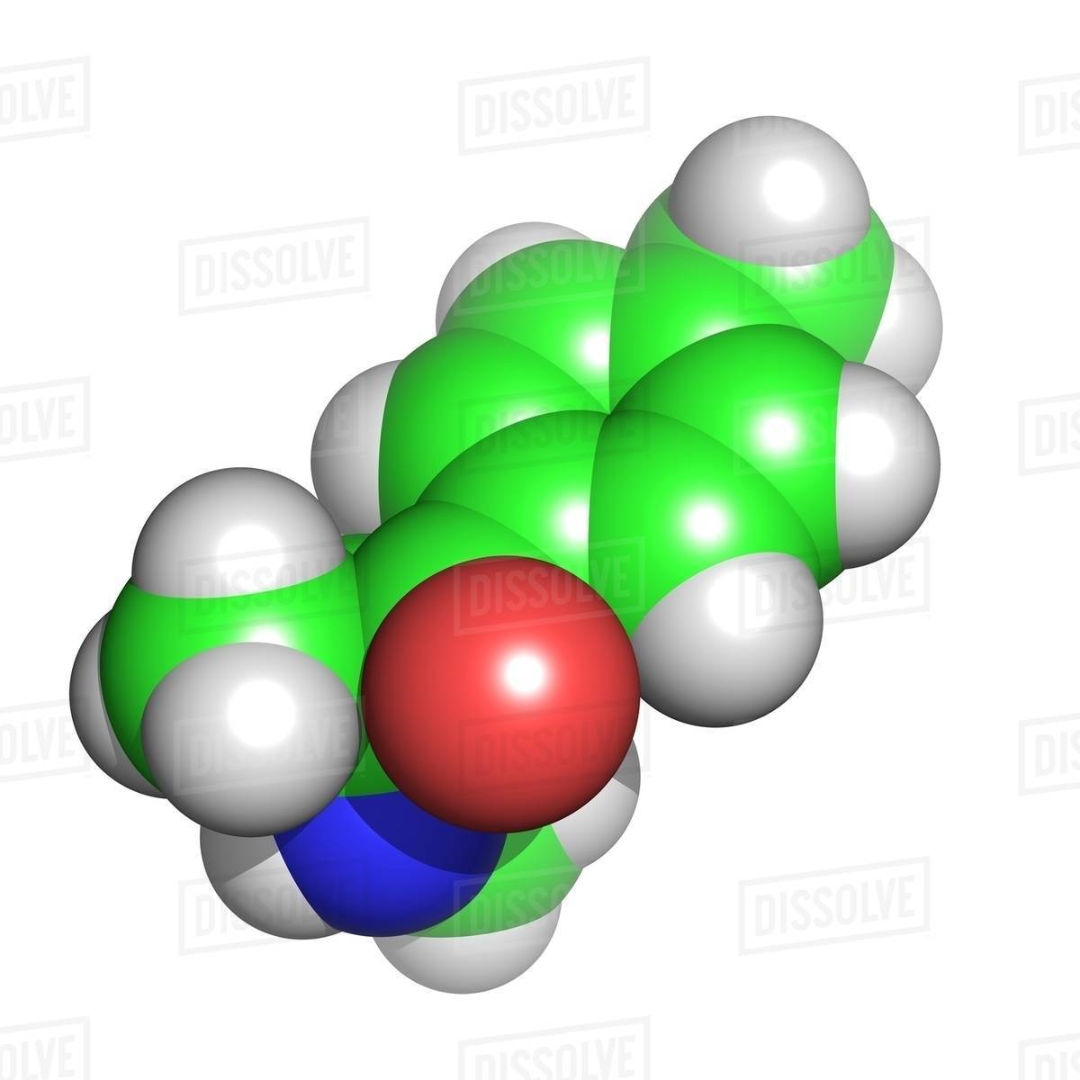 Mephedrone molecule - Royalty-free Stock Photo | Dissolve