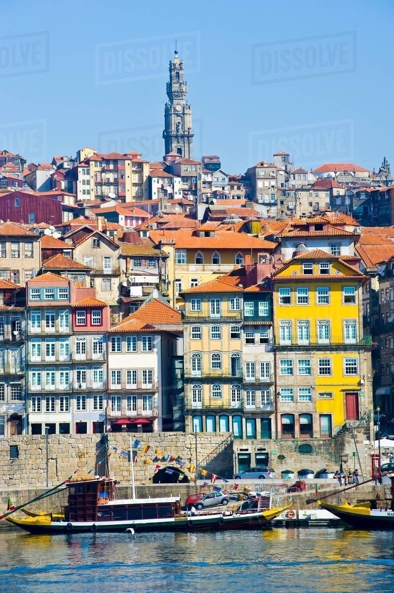 Cais Da Ribeira, Porto, Portugal - Stock Photo - Dissolve