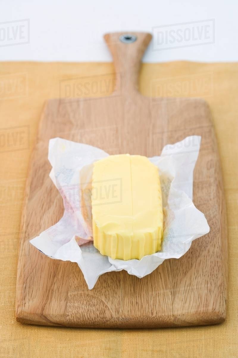 Block of butter - Royalty-free Stock Photo | Dissolve