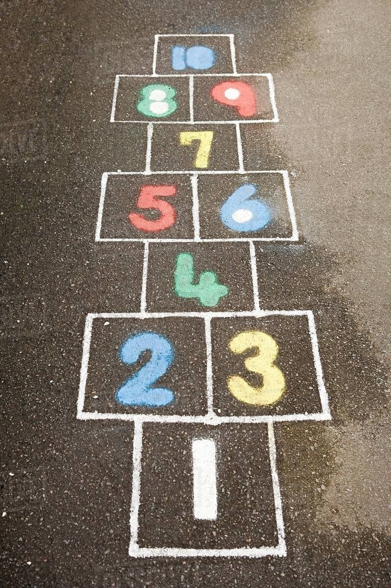 Hopscotch - Royalty-free Stock Photo | Dissolve