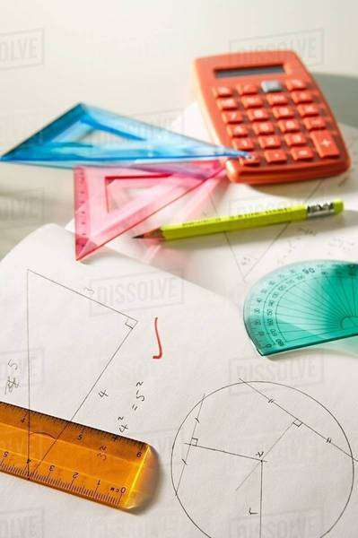Mathematics equipment - Royalty-free Stock Photo | Dissolve