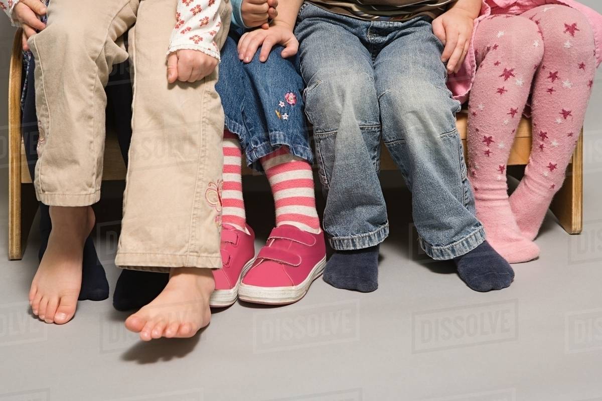 Childrens legs - Royalty-free Stock Photo | Dissolve