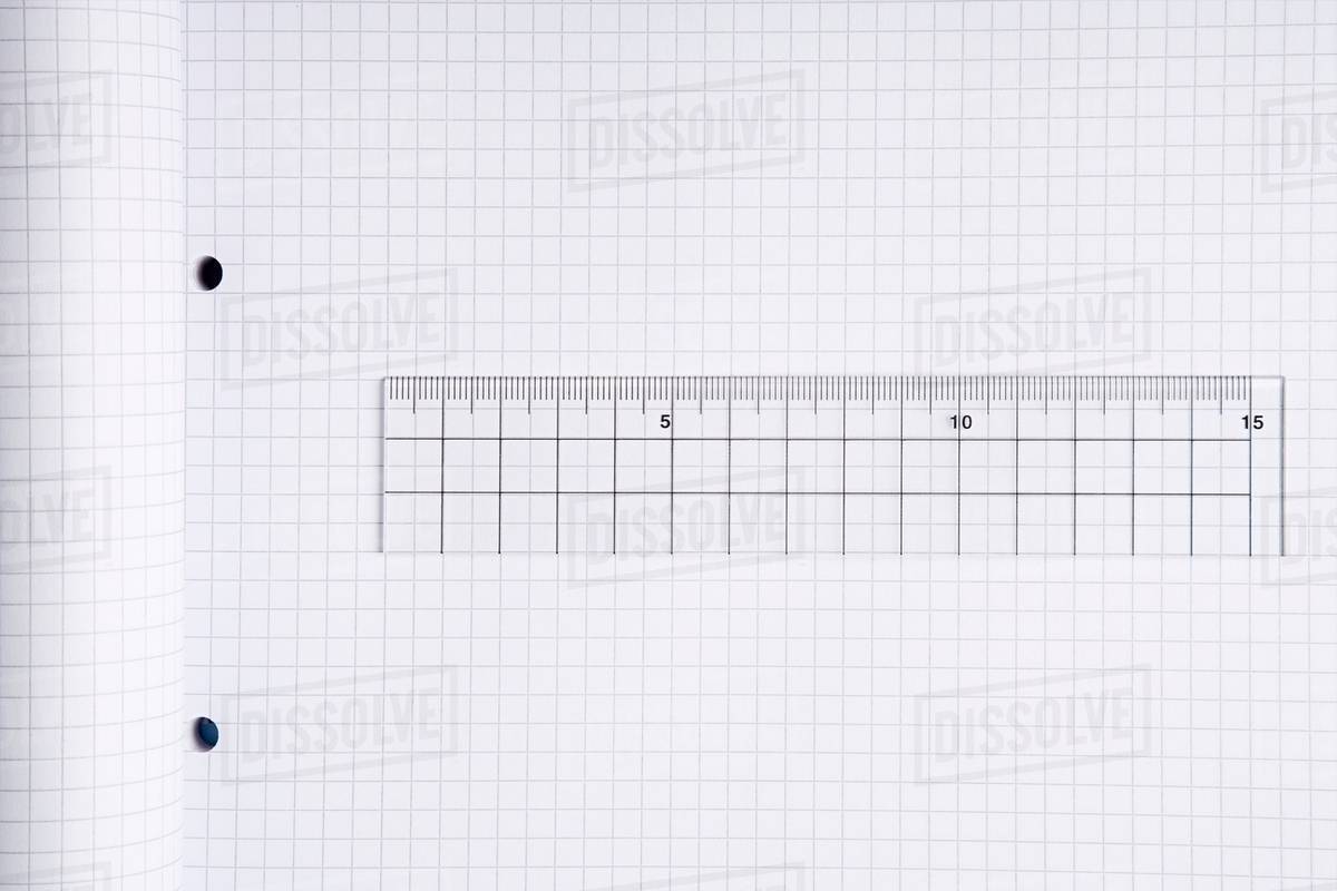 A ruler and a notebook - Royalty-free Stock Photo | Dissolve