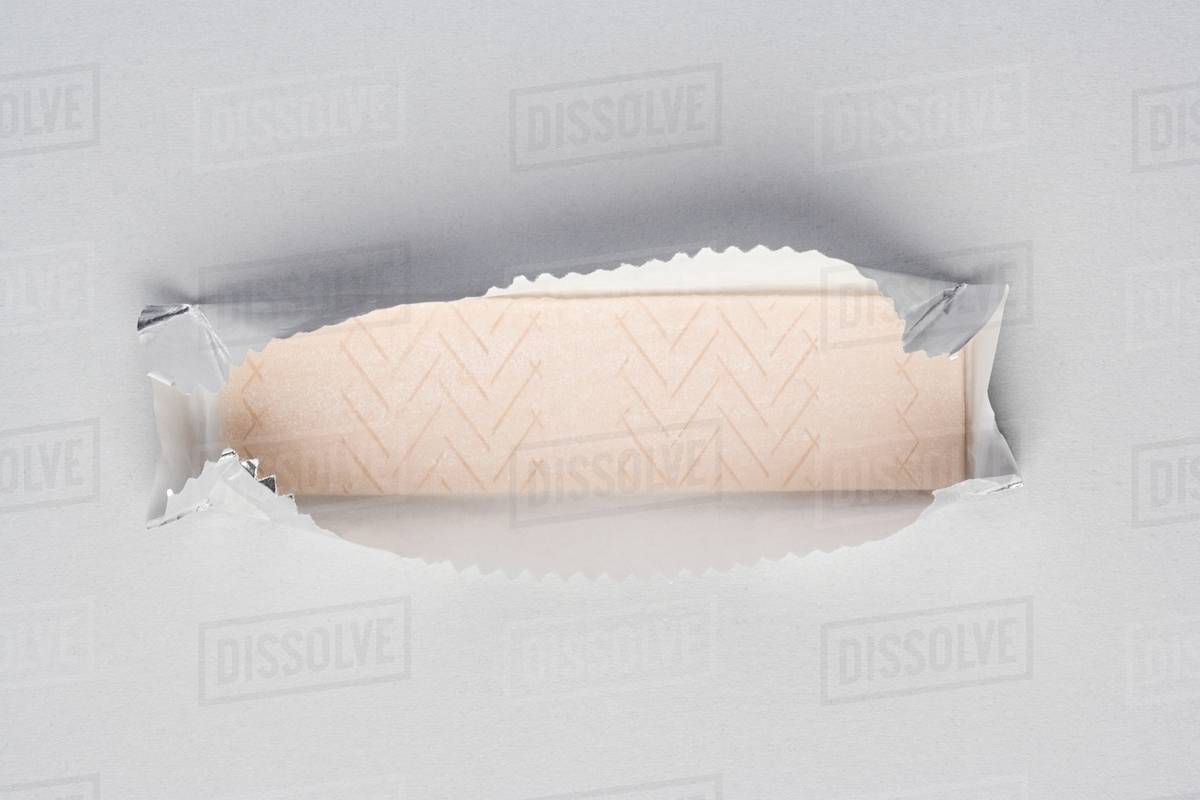 Chewing gum in a wrapper - Royalty-free Stock Photo | Dissolve
