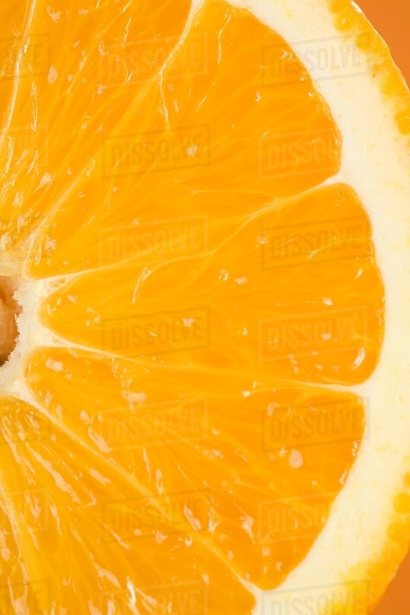 Orange slice - Royalty-free Stock Photo | Dissolve