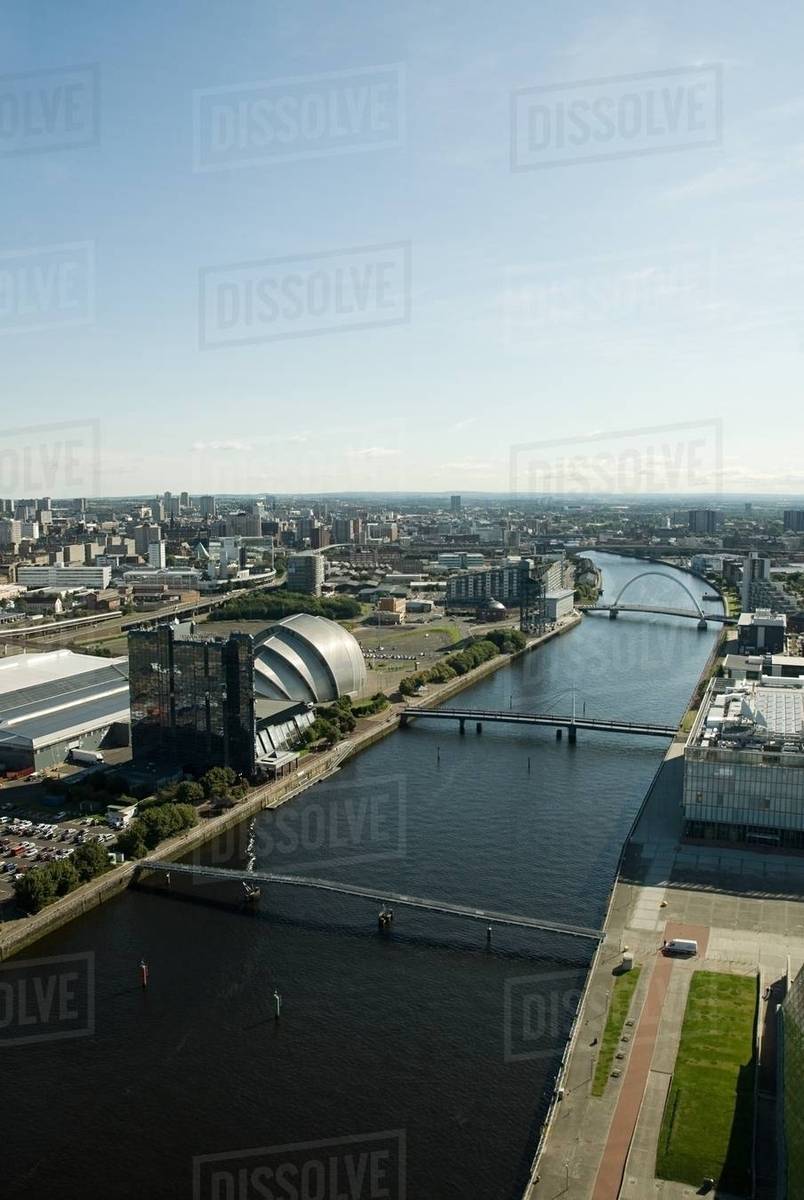 Glasgow cityscape - Royalty-free Stock Photo | Dissolve