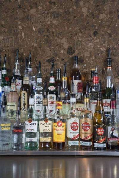 Bottles of alcohol - Stock Photo - Dissolve