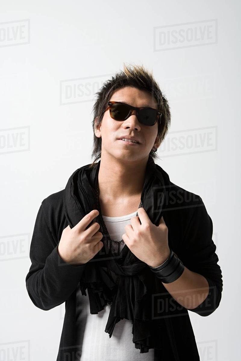 Stylish young japanese man - Royalty-free Stock Photo | Dissolve