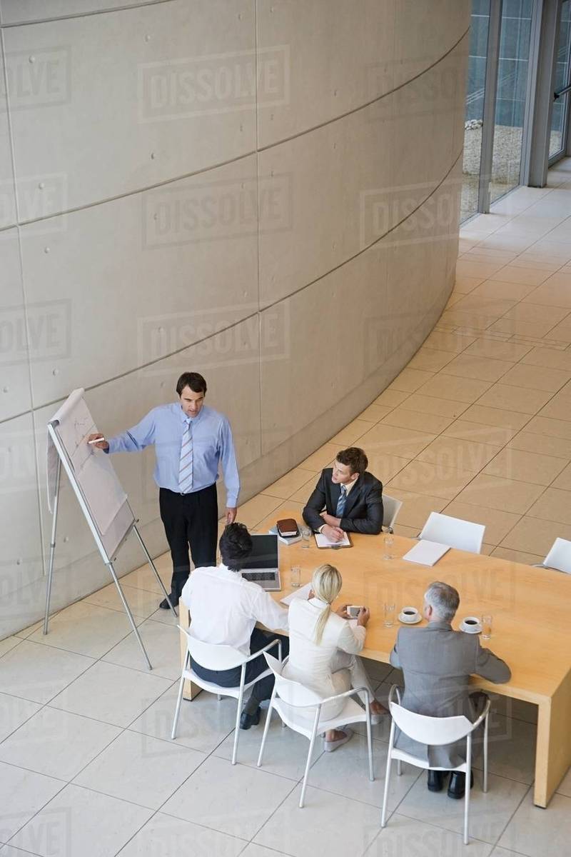 People in presentation - Royalty-free Stock Photo | Dissolve