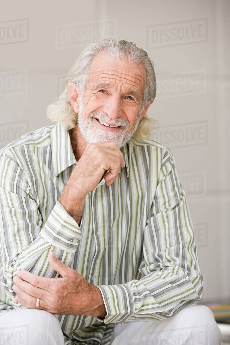 Portrait of a senior man - Royalty-free Stock Photo | Dissolve