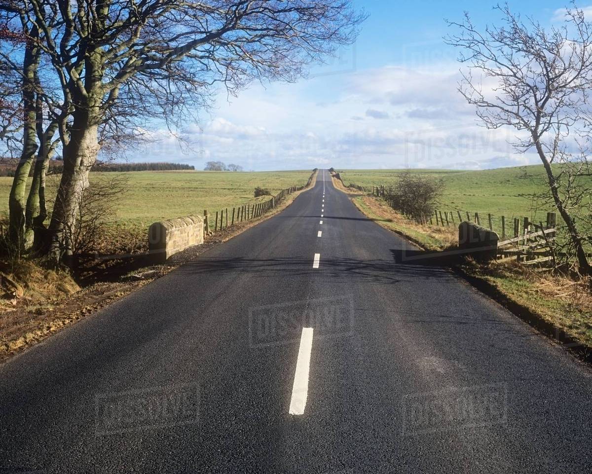 Rural road - Royalty-free Stock Photo | Dissolve