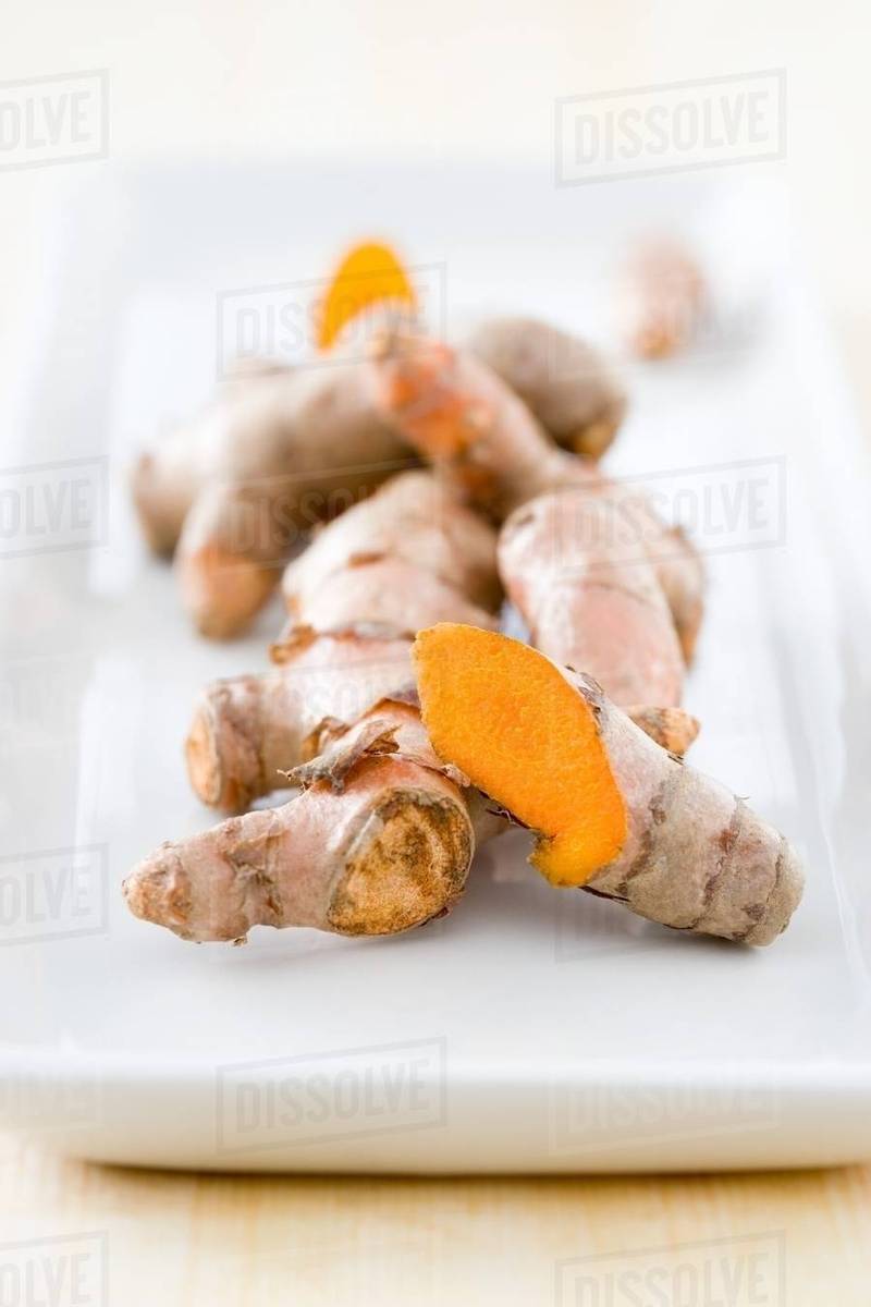 Fresh tumeric - Royalty-free Stock Photo | Dissolve