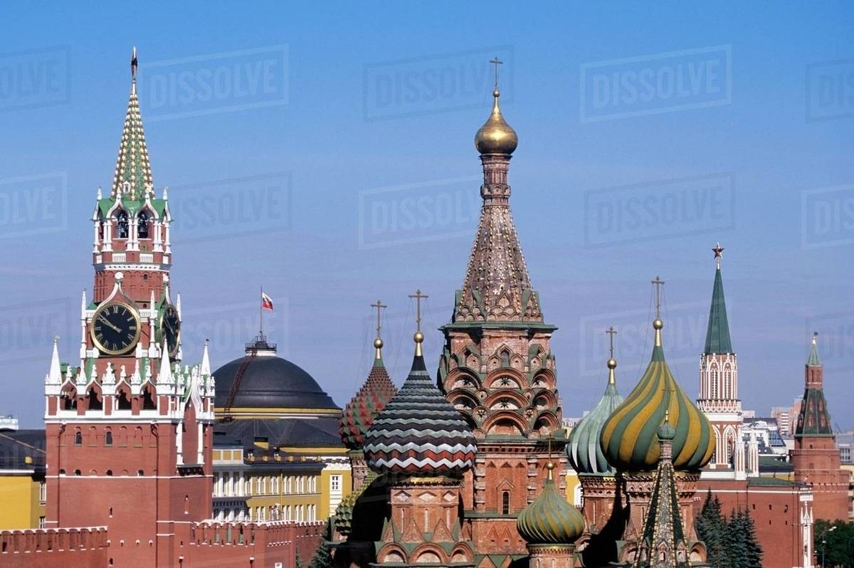Moscow skyline - Royalty-free Stock Photo | Dissolve