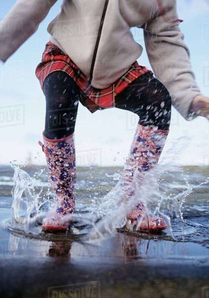 Person splashing - Royalty-free Stock Photo | Dissolve
