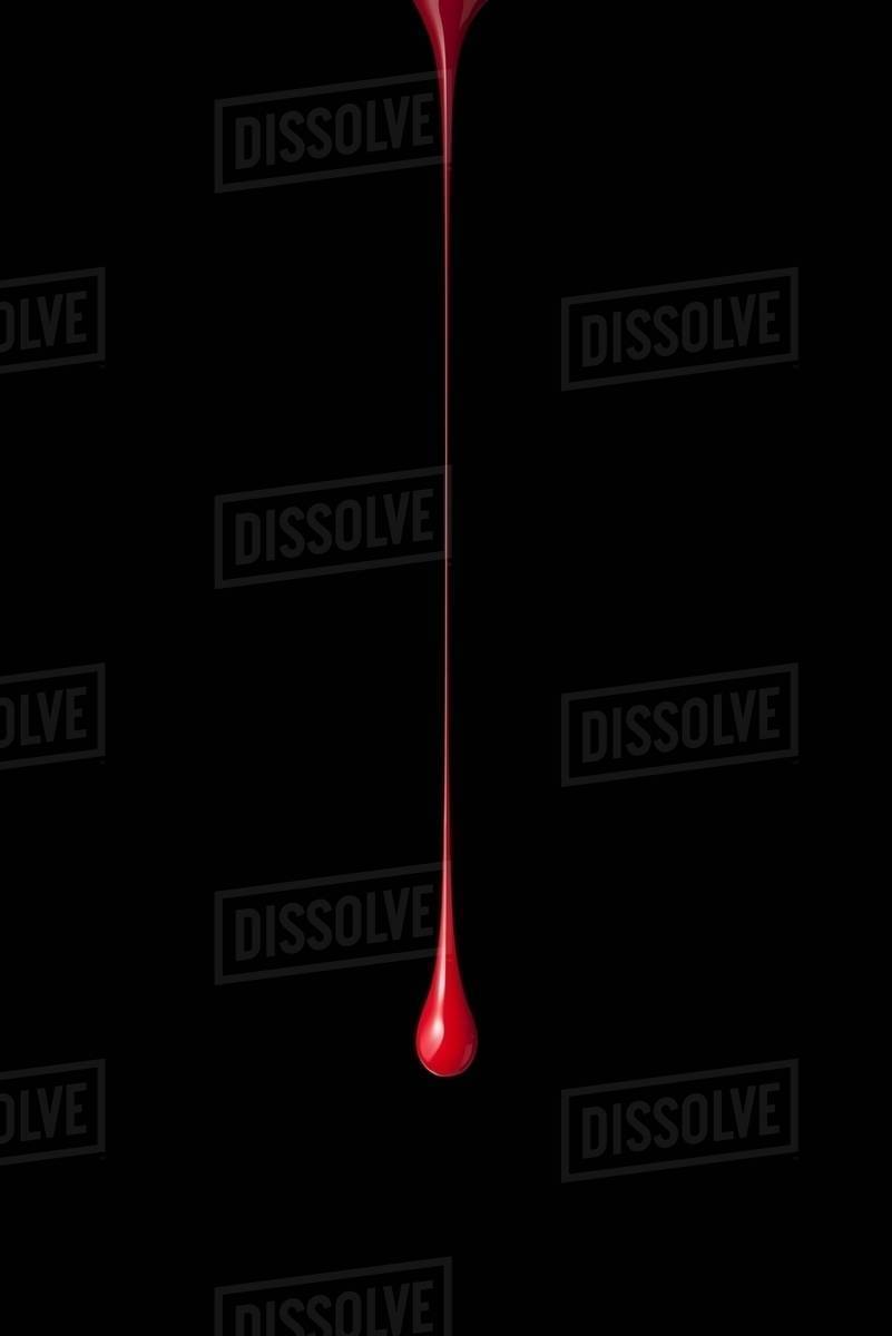 Drop of white paint - Royalty-free Stock Photo | Dissolve
