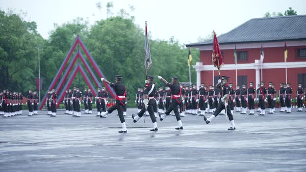 Indian army training at Indian Military Academy IMA 2021 - 4K Royalty ...