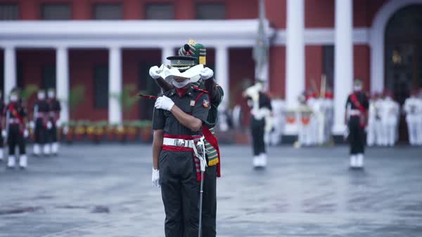 Indian army training at Indian Military Academy IMA 2021 - 4K Royalty ...