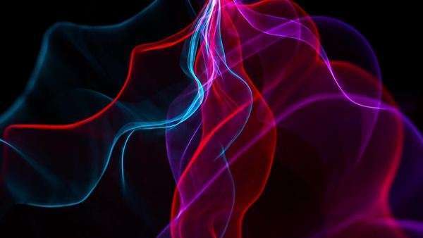 Abstract neon wire and cables. technology and background pattern ...