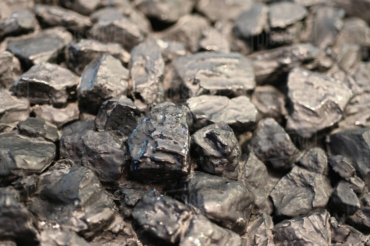 Black coal fossil fuel abstract background and texture. - Royalty-free ...