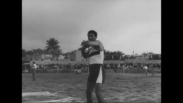 1950s - Iraqi athletes compete in various track and field events ...