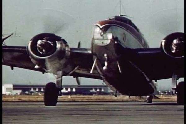 Arthur Godfrey pilots the new Eastern Airlines Constellation in 1953 ...