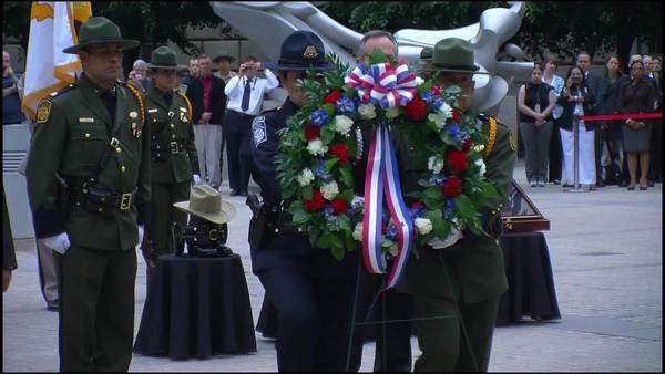A police funeral procession honors a fallen officer. - HD Royalty-free ...