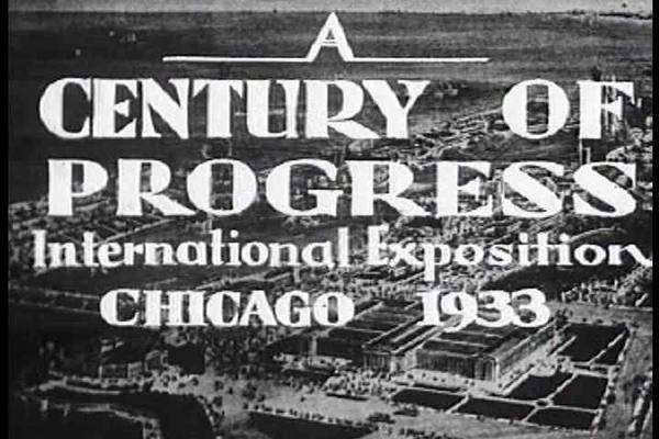 The Century of Progress Exposition 1933. Views of visitors and the Hall ...