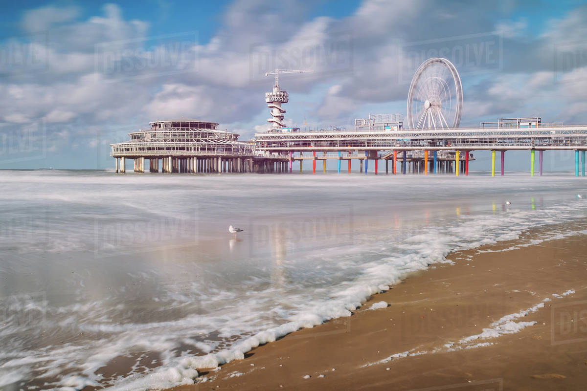 Hague beach - Stock Photo - Dissolve