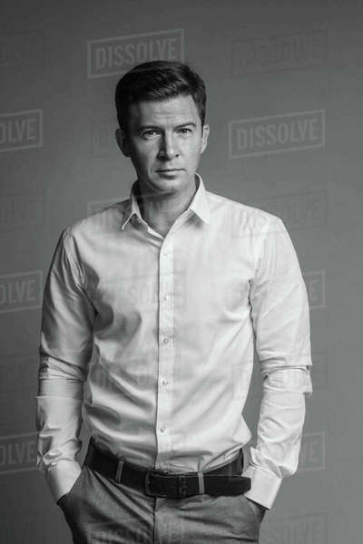 Handsome men portrait inspiration for - Royalty-free Stock Photo | Dissolve