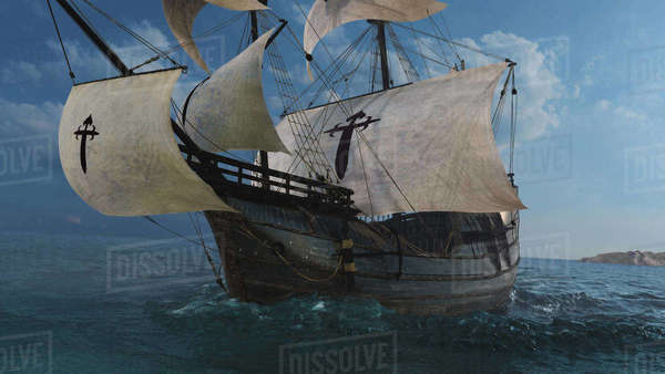 The NAO VICTORIA is the flag ship of the MAGELLAN armada. A scientific ...