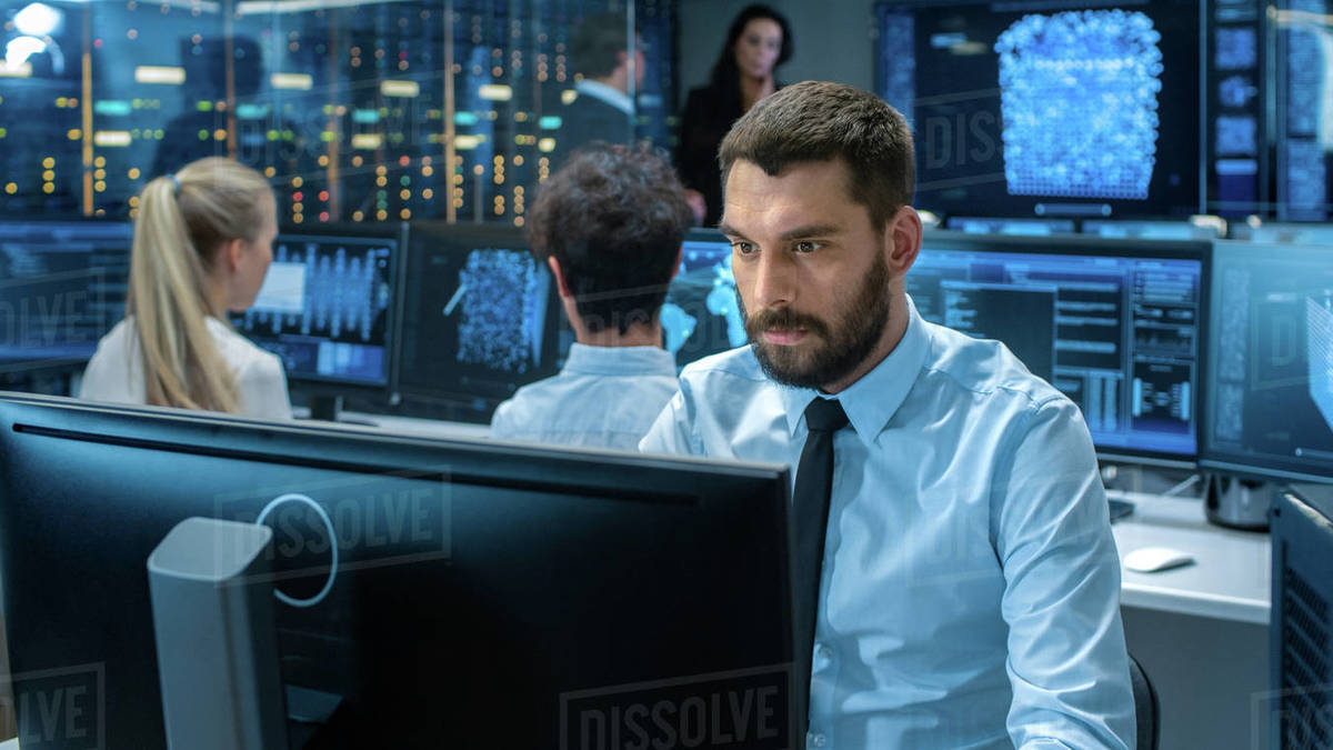 Neural Network and Machine Learning Engineer Programming at His ...