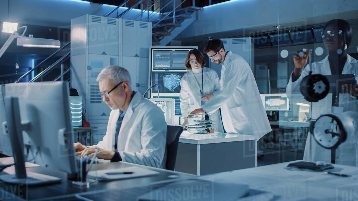 Diverse International Team of Industrial Scientists and Engineers ...