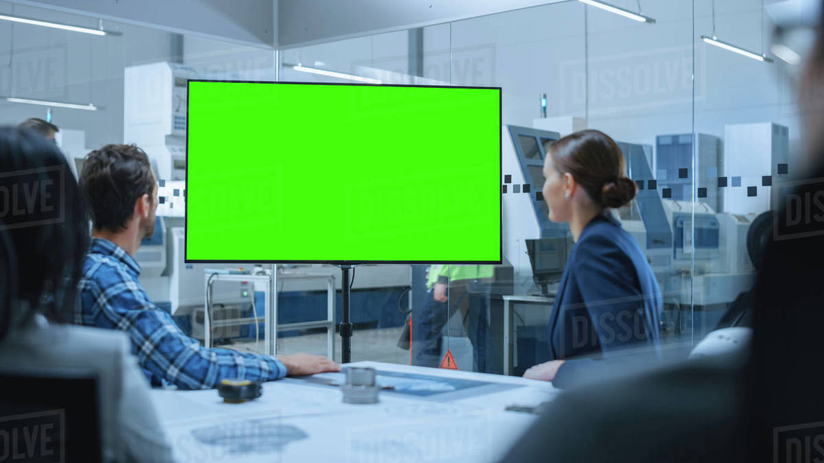 Modern Factory Office Room: Diverse Team of Engineers, Managers and ...