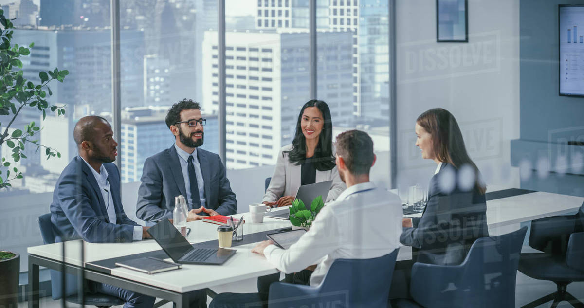 Diverse Team of Managers - Stock Photo - Dissolve
