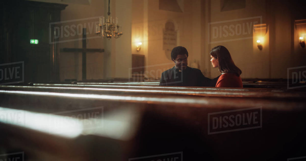 Talk in Church: The Pastor's Gentle Voice Brings Comfort and Solace To ...