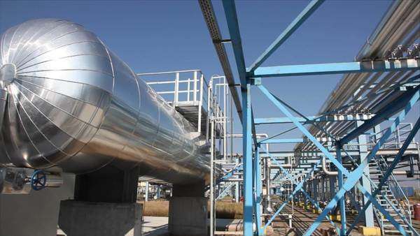 Underground storage of natural gas. Factory distribution, and ...