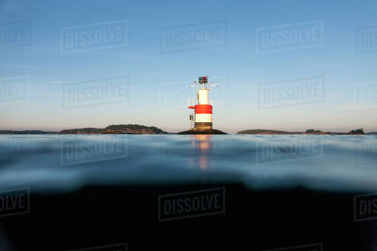 View of lighthouse - Royalty-free Stock Photo | Dissolve