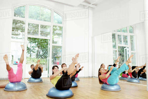 Fitness class - Royalty-free Stock Photo | Dissolve