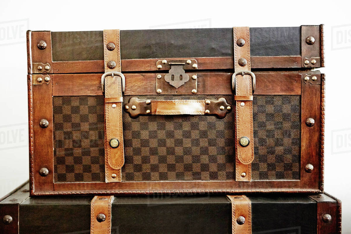 Old chests - Royalty-free Stock Photo | Dissolve