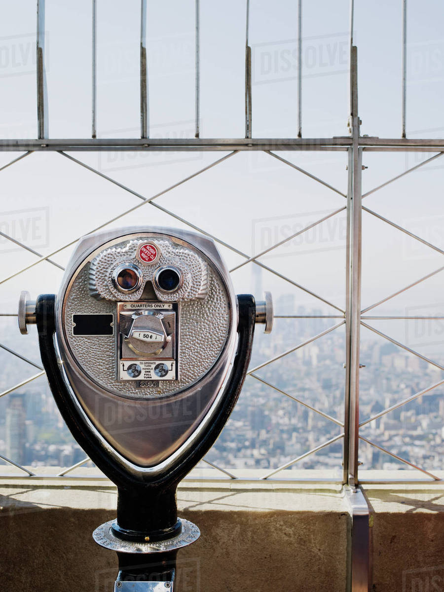 Coin operated binoculars - Royalty-free Stock Photo | Dissolve