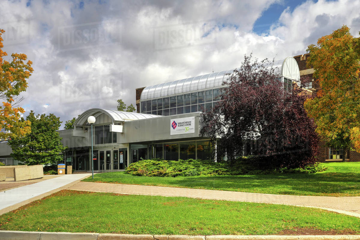 The Saskatchewan Science Centre in Moose Jaw, Saskatchewan, Canada ...
