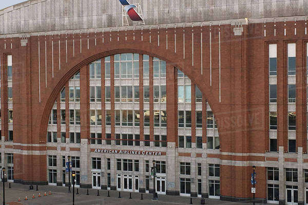 The American Airlines Center in Dallas, Texas - Royalty-free Stock ...