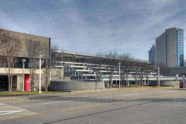 The Georgia World Congress Center in Atlanta - Royalty-free Stock Photo ...