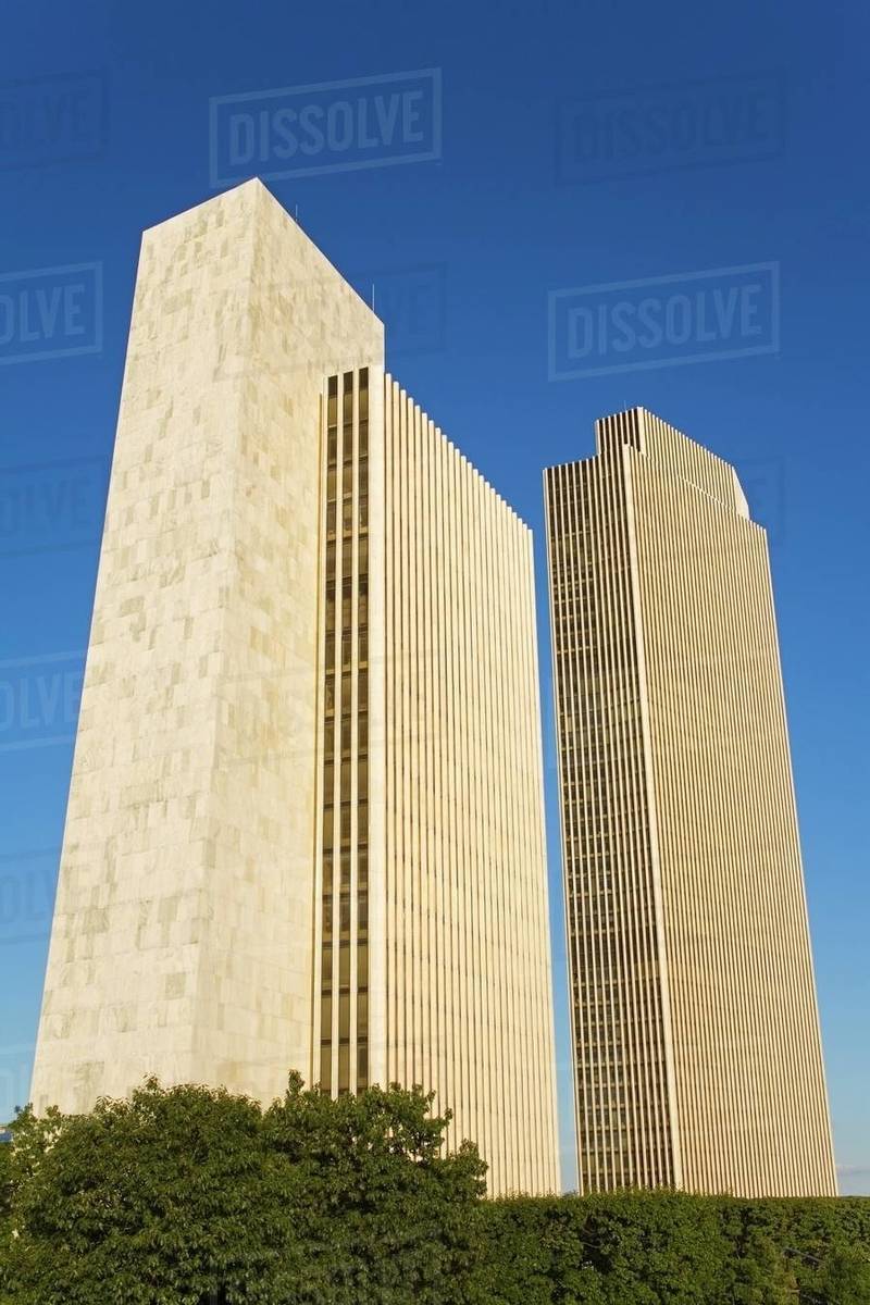 Government Agency Buildings In Empire State Plaza, Part Of State ...